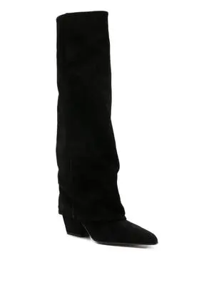Paris Texas Pointed Suede Boots