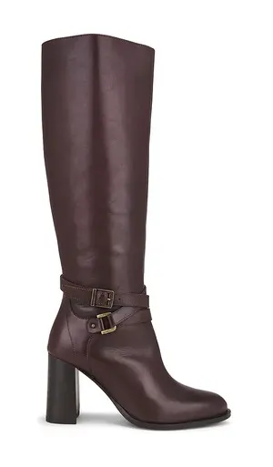 Seychelles Patricia Buckled Block Heel Boots