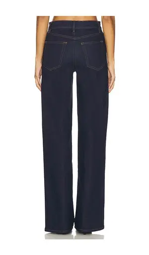 FRAME Le Slim Palazzo Long Jeans