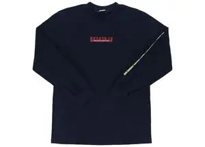 Supreme 1994 Long Sleeve Tee Shirt - Navy Blue