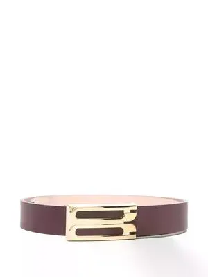 Victoria Beckham Buckle Belt - Brown