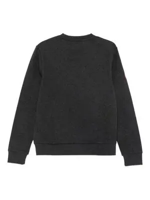 Superdry Logo-print Crew-neck Sweatshirt - Black
