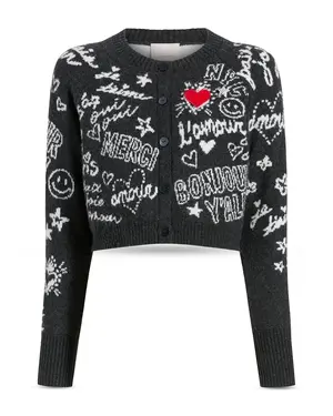 Cinq À Sept Love Doodles Millie Sweater