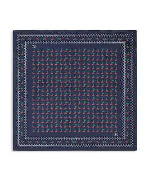 Valentino Garavani Silk Foulard - Blue Multi