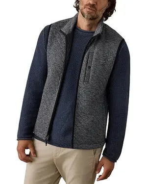 Faherty Brand Epic Quilted Fleece Vest