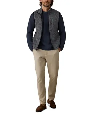 Faherty Brand Epic Quilted Fleece Vest