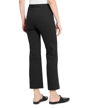 Theory Kick Flare Trousers - Black