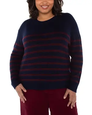 Liverpool Striped Sweaters For Women