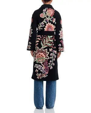 Farm Rio Garden Fleece Coat
