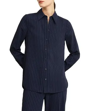 HOBBS LONDON Pinstripe Hadley Shirt