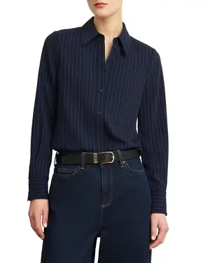 HOBBS LONDON Pinstripe Hadley Shirt