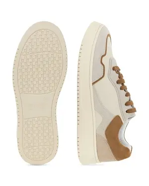 Boggi Milano Journey Leather Mix Trainer Sneakers