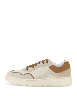 Boggi Milano Journey Leather Mix Trainer Sneakers