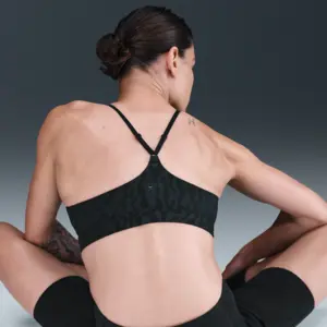 Nike Indy Light-support Printed Padded Adjustable Sports Bra