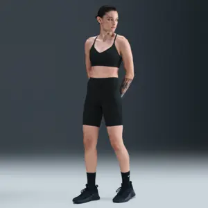 Nike Indy Light-support Printed Padded Adjustable Sports Bra