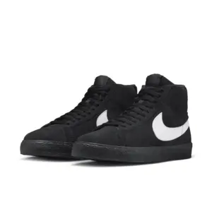 Nike Zoom Blazer Mid Skate Shoes - Black