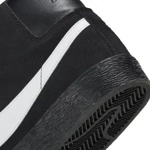 Nike Zoom Blazer Mid Skate Shoes - Black