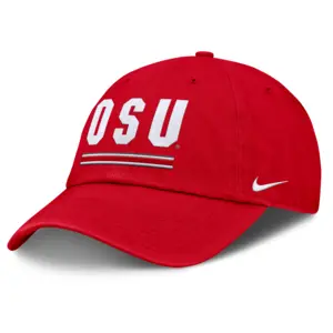 Nike Ohio State Primetime Campus Club Adjustable Hat - Red