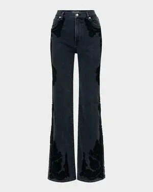 Veronica Beard Zip Up Jeans For Women