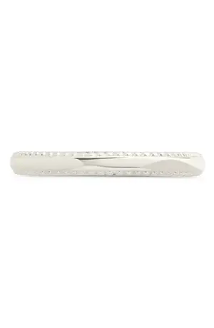 Sterling Forever Kayden Milgrain Band Ring - Silver