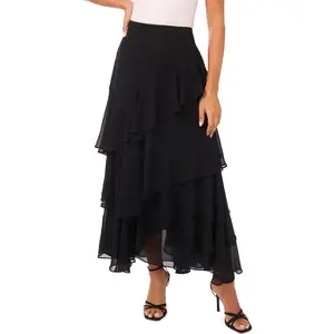 Vince Camuto Tiered Ruffle Maxi Skirt