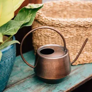 TEN THOUSAND VILLAGES Antique Copper Watering Can