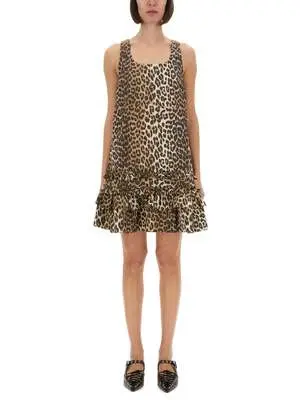 Leopard Mini Dresses