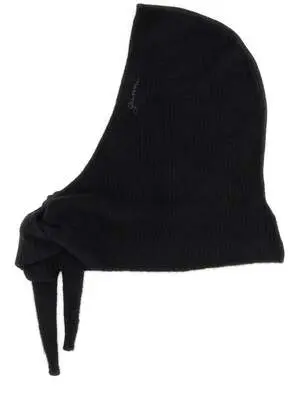GANNI Wool Balaclava - Black