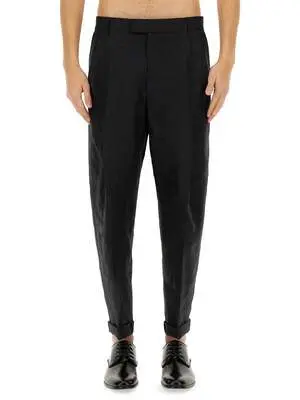 Dolce & Gabbana Linen Canvas Pants