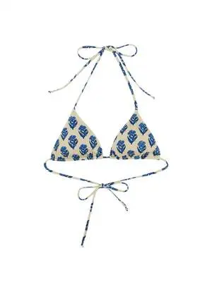 MC2 SAINT BARTH Leah Bikini Top - Azure