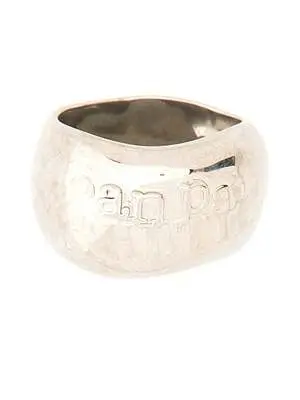 JEAN PAUL GAULTIER Logo Ring - Silver