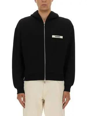 Jacquemus Zip Up Sweatshirts Hoodies For Men