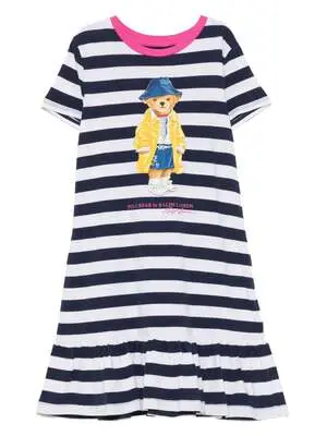 Polo Ralph Lauren Striped Dress - Blue