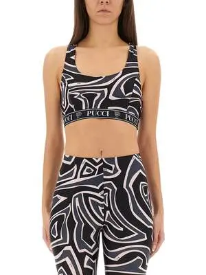 Emilio Pucci Printed Performance Tops For Women