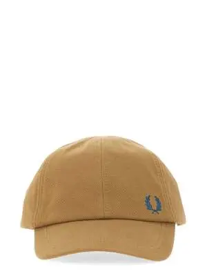 Fred Perry Baseball Cap Beige