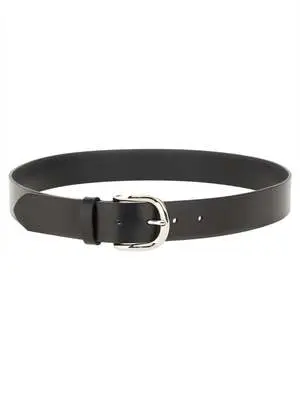 MARANT Leather Belt - Black