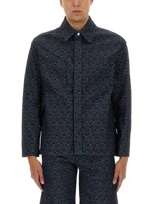 Fendi Denim Shirts For Men