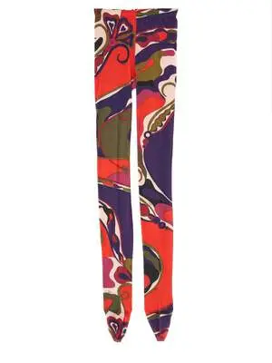 Emilio Pucci Printed Tights - Multicolour
