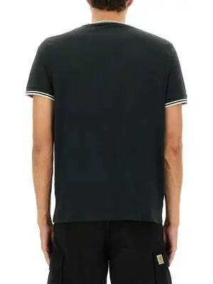 Fred Perry Double Stripe T-shirt - Green