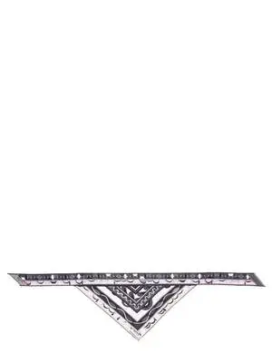 Emilio Pucci Bandeau' Triangle Scarf In Print Mix - Multicolour