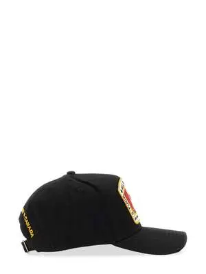 Dsquared2 Logo Baseball Cap - Black
