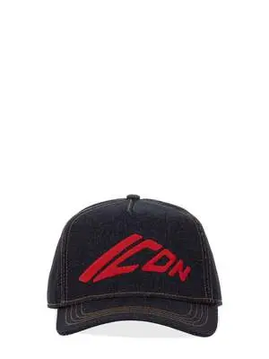 Dsquared2 Icon New Generation Baseball Cap - Denim