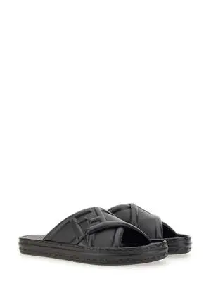 Fendi Leather Sandals
