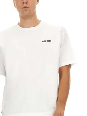 Aspesi T-shirt With 'listen' Print
