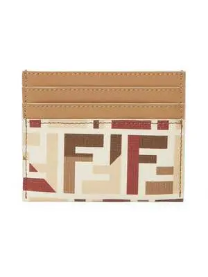 Fendi Card Holder Roma - Beige