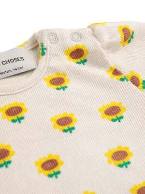 BOBO CHOSES Sunflower Print T-shirt