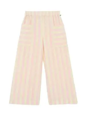 BONTON Striped Wide Leg Pants