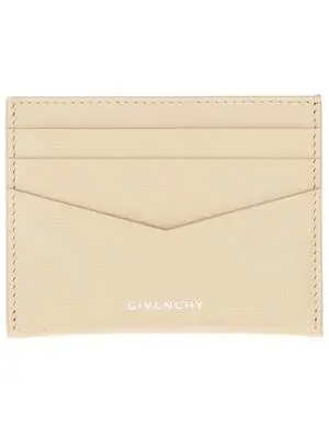 Givenchy Classique 4 G Leather Wallet - Beige