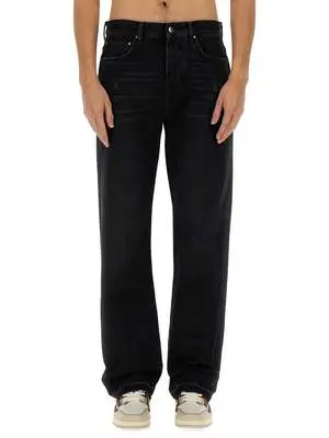 Amiri Straight Leg Jeans - Black