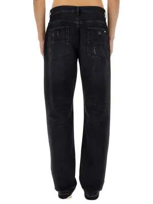 Amiri Straight Leg Jeans - Black